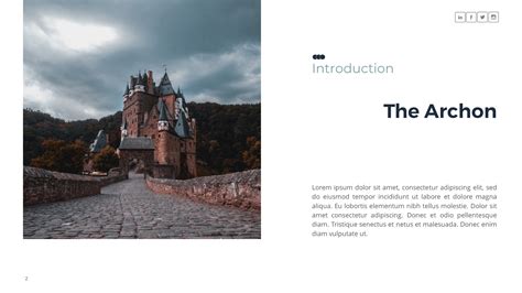 Archon Minimal Presentation Powerpoint Template Ciloart