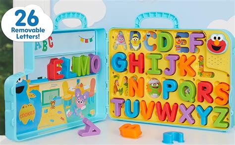 Sesame Street Elmos Learning Letters Bus Activity Board