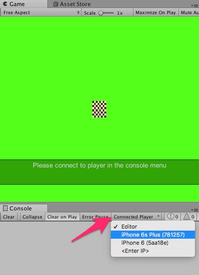 Unity Arkit Remote の使い方 詳細版
