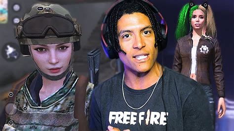 Jogando Free Fire Pela Segunda Vez Youtube