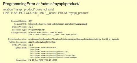 Database Django Model Does Not Exist Error When Accessing Tabel From Admin Panel Stack Overflow