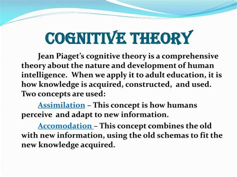 PPT LEARNING THEORIES PRESENTATION PowerPoint Presentation Free