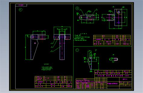 99R11 3带式输送机罩零部件图 A2 AutoCAD 2004 模型图纸下载 懒石网