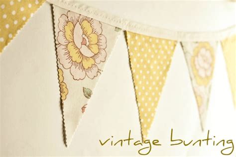 Vintage Wedding Buntings