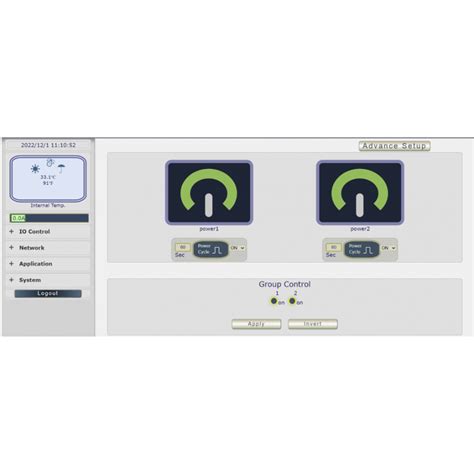 2 Port Power Distribution Unit Pdu With Web Interface Remote Control