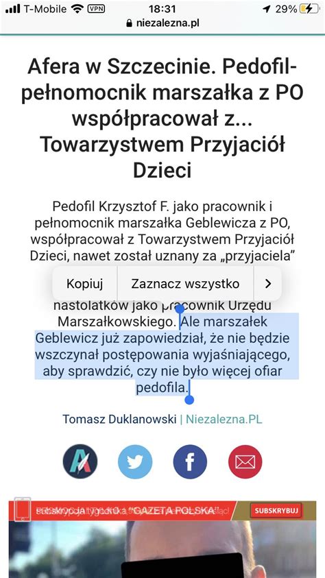 kataryna on Twitter Gazeta Sakiewicza ma pretensje że marszałek nie