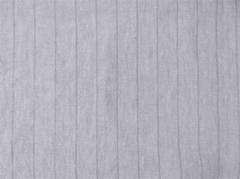 100 Linen Fabric Grey Color Dobby Stripe 6900 The Linen Lab