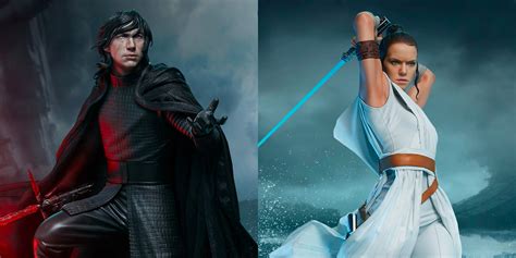 Kylo Ren Rey Premium Format Figures By Sideshow Revealed EXCLUSIVE