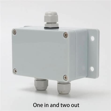 Outdoor Waterproof Cable Distribution Box 100 68 50mm One In And Two