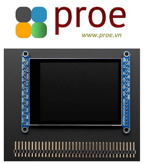 28 Tft Lcd With Cap Touch Breakout Board Wmicrosd Socket Điện Tử Proe