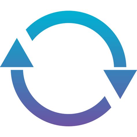 Syncronization Generic Flat Gradient Icon