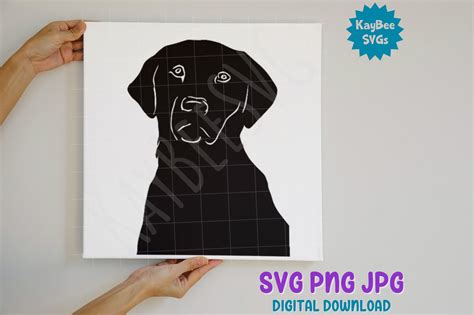 Black Lab Silhouette