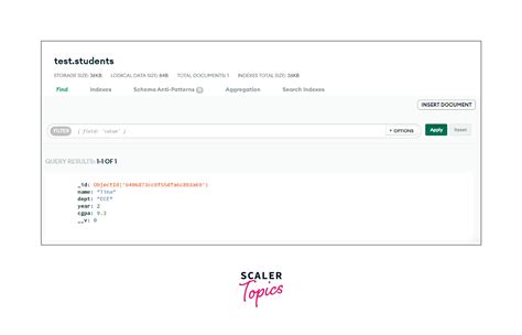 Graphql Mongodb Integration Scaler Topics