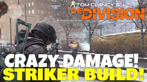 The Division BEST STRIKER SHOTGUN BUILD CRAZY Damage In PVE PVP YouTube