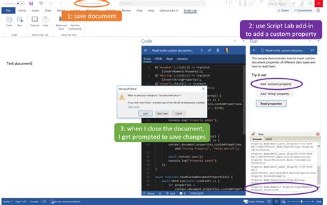 A Bug Happens When Save Custom Properties · Issue 273 · Officedev