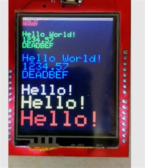 【雕爷学编程】arduino动手做（153） 24寸tft液晶触摸屏模块4 Makelog造物记