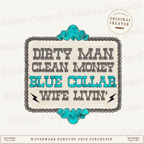 Blue Collar Wife Png Western Mama Png Trendy Western Png Blue Collar