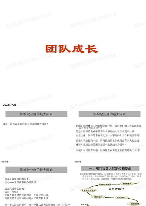 团队成长ppt模板下载 编号qzrrkzyp 熊猫办公