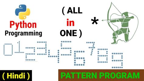 Print Star In All Number Shape All Numeric Pattern In One Shot 0 To 9 Python Pattern