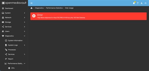 502 Bad Gateway Error Rrd Graphs Error I Tried Restarting I Tried