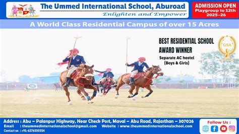 The Ummed International School Abu Road