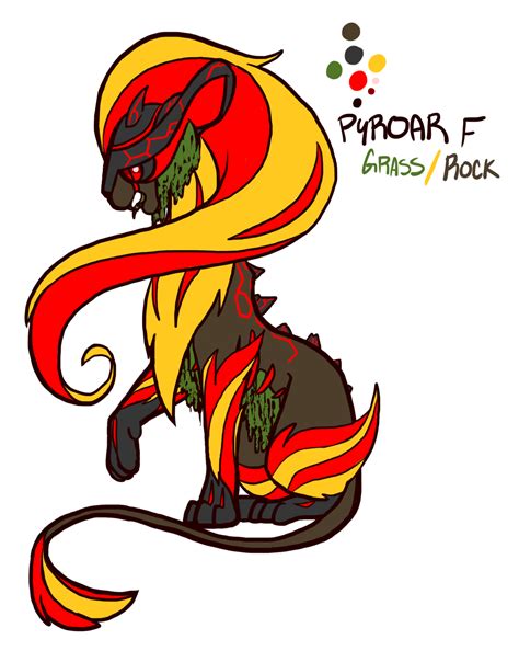 [pkmnation] Dream Fusion Pyroar F By Vazlakat On Deviantart