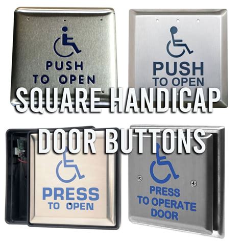 Handicap Door Buttons