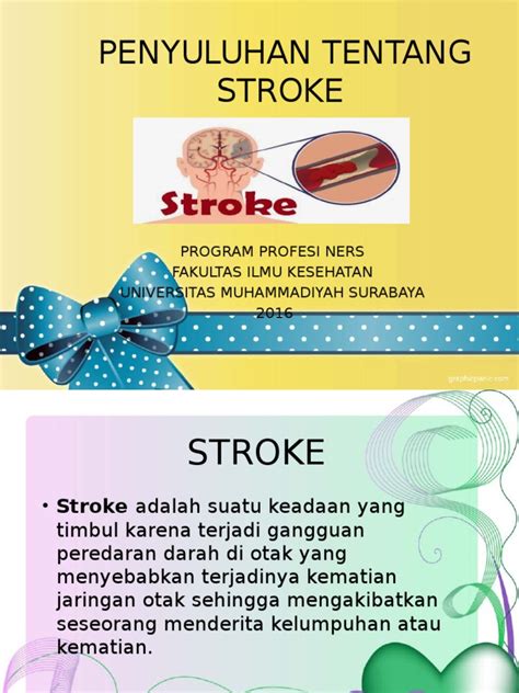 Leaflet Stroke Wood Scribd Indo