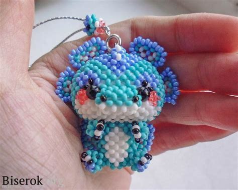 Морской дракончик Брелоки и аксессуары Животные и птицы Бисероплетение Бисер Проекты по