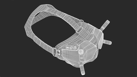 Dji Digital Hd Fpv Goggles 3d Model By Frezzy