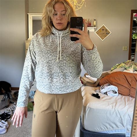 Cow Neck Soft Fuzzy Old Navy Active Wear Cropped Depop