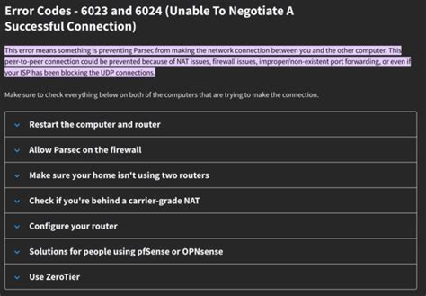 Parsec Relay Serverでparsec Error 6023and6024を解決し、parsecホストに接続できました
