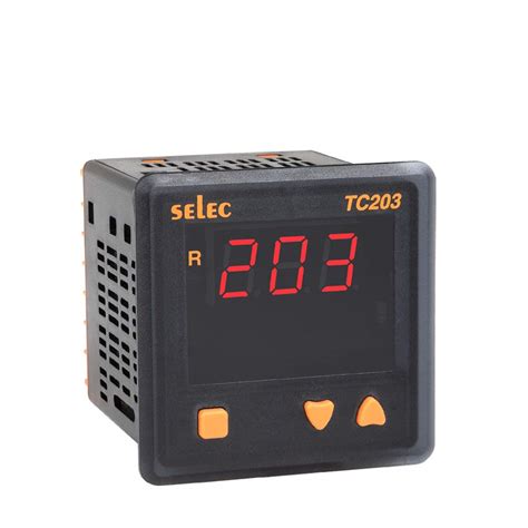 SELEC Digits Segnent LED Dual Display Dual Set Point Temperature Controller Size X