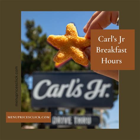 Carls Jr Breakfast Hours Serving And Stop 6 Am To 1030 Am