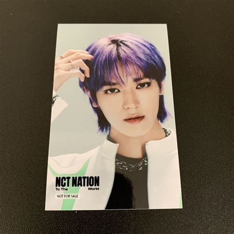 Nct Nation テヨン Blu Ray アニメイト 特典 トレカ By メルカリ