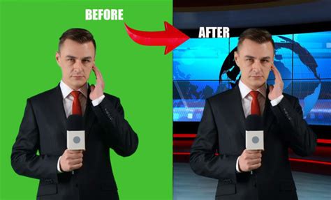 Professionally Remove Green Screen Background In Your Video By Yentit