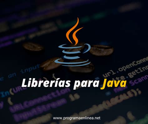 Librerías para Java Programa en Línea