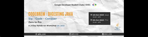See Digesting Java Sip Code Conquer Day 1 At Google Developer