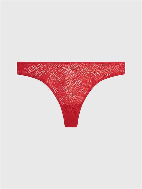 Thong Sheer Marquisette Calvin Klein® 000qf6878efuk