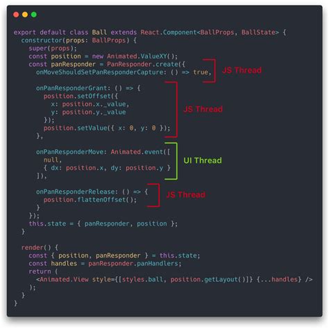react native gestures animations you only have 16ms to render