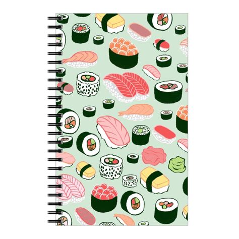 Sushi Multicolor Notebook Shutterfly