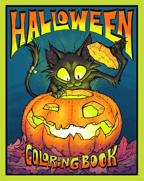 Halloween Coloring Book Radultcoloring