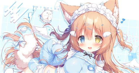 オリジナル ジャージメイドこまこちゃん 桃豆こまもち🍡日曜日東メ33のイラスト Pixiv
