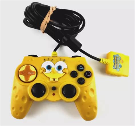 Rare Spongebob Squarepants Nickelodeon Playstation 2 Ps2 Controller