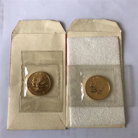 カナダ メイプルリーフ金貨 12oz 2枚セット たくぎん 北海道拓殖銀行北アメリカ｜売買されたオークション情報、yahooの商品情報を