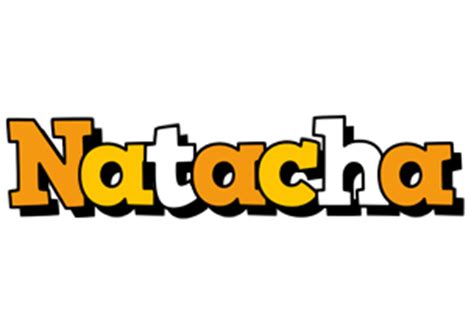 Natacha Logo Name Logo Generator Popstar Love Panda Cartoon Soccer America Style