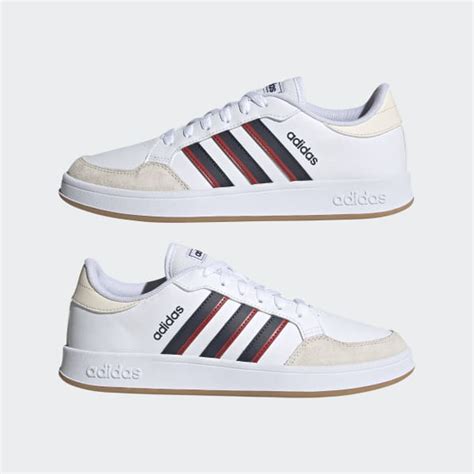 Adidas Breaknet Court Lifestyle Shoes White Adidas India