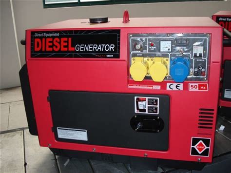 Single Cylinder Silent Air Cooled Diesel Generator China Generator