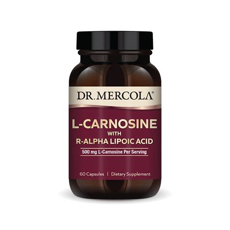 L Carnosine Supplement With R Alpha Lipoic Acid