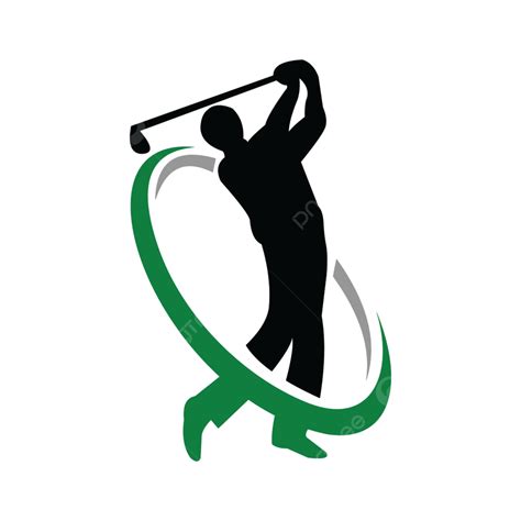 Golf Design Vector Art Png Golf Logo Illustration Design Isolated